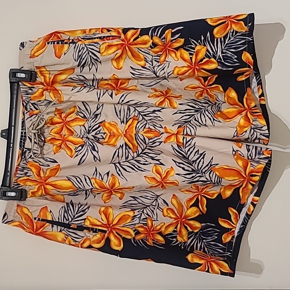 Speedo | Swim | Speedo Mens Xlrg Bondi Etched Floral Boardshorts Orange ...